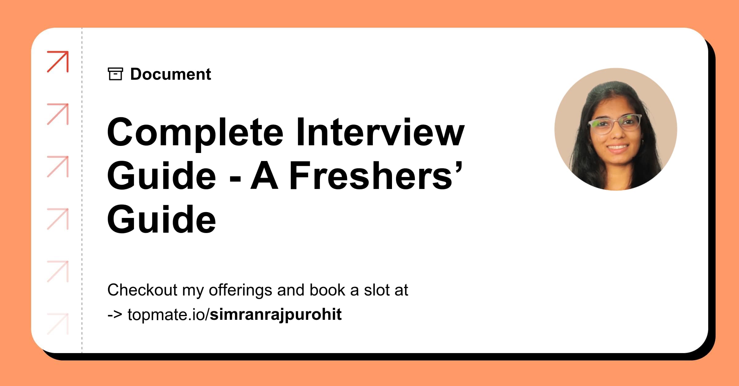 Complete Interview Guide - A Freshers’ Guide with Simran Rajpurohit